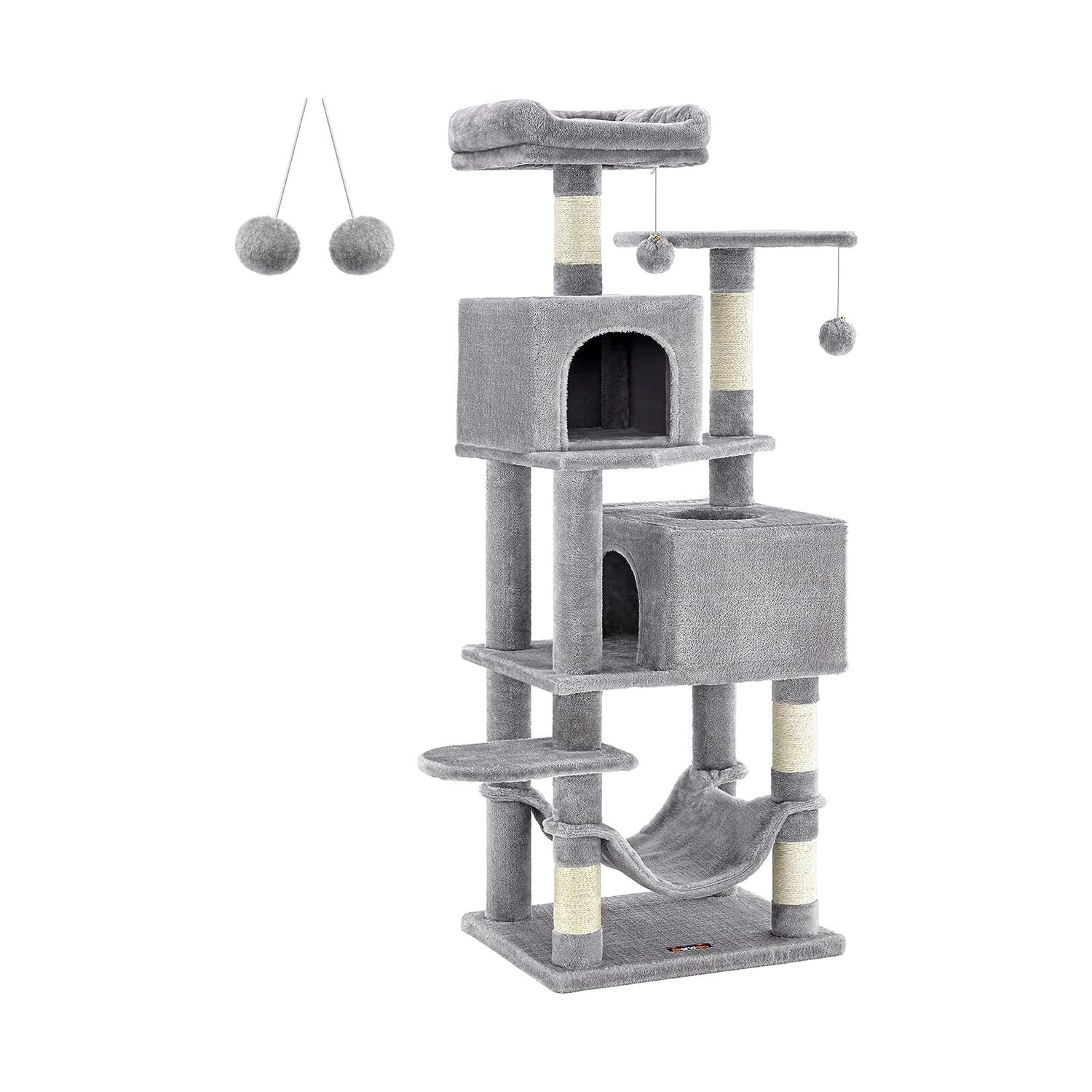 155 cm Kradsetræ - Luksus og Sjov for Indendørs Katte